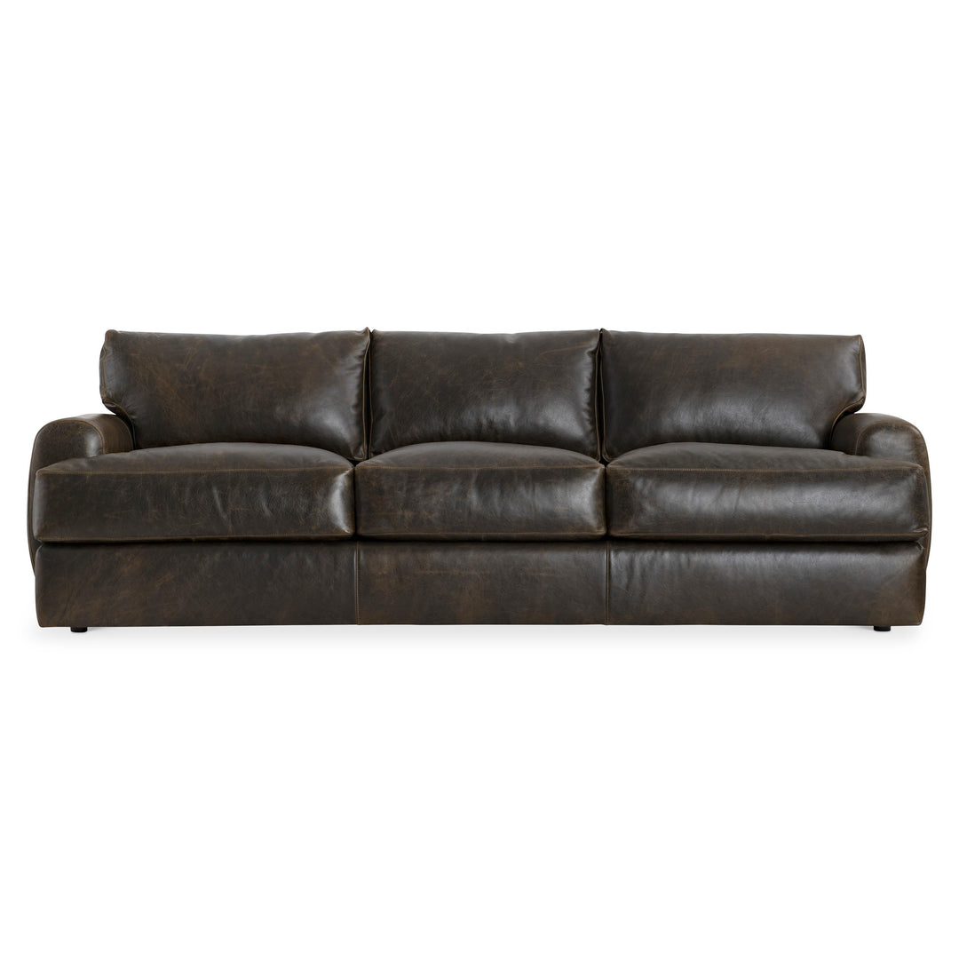 CAMERON LEATHER SOFA – Elegant Home
