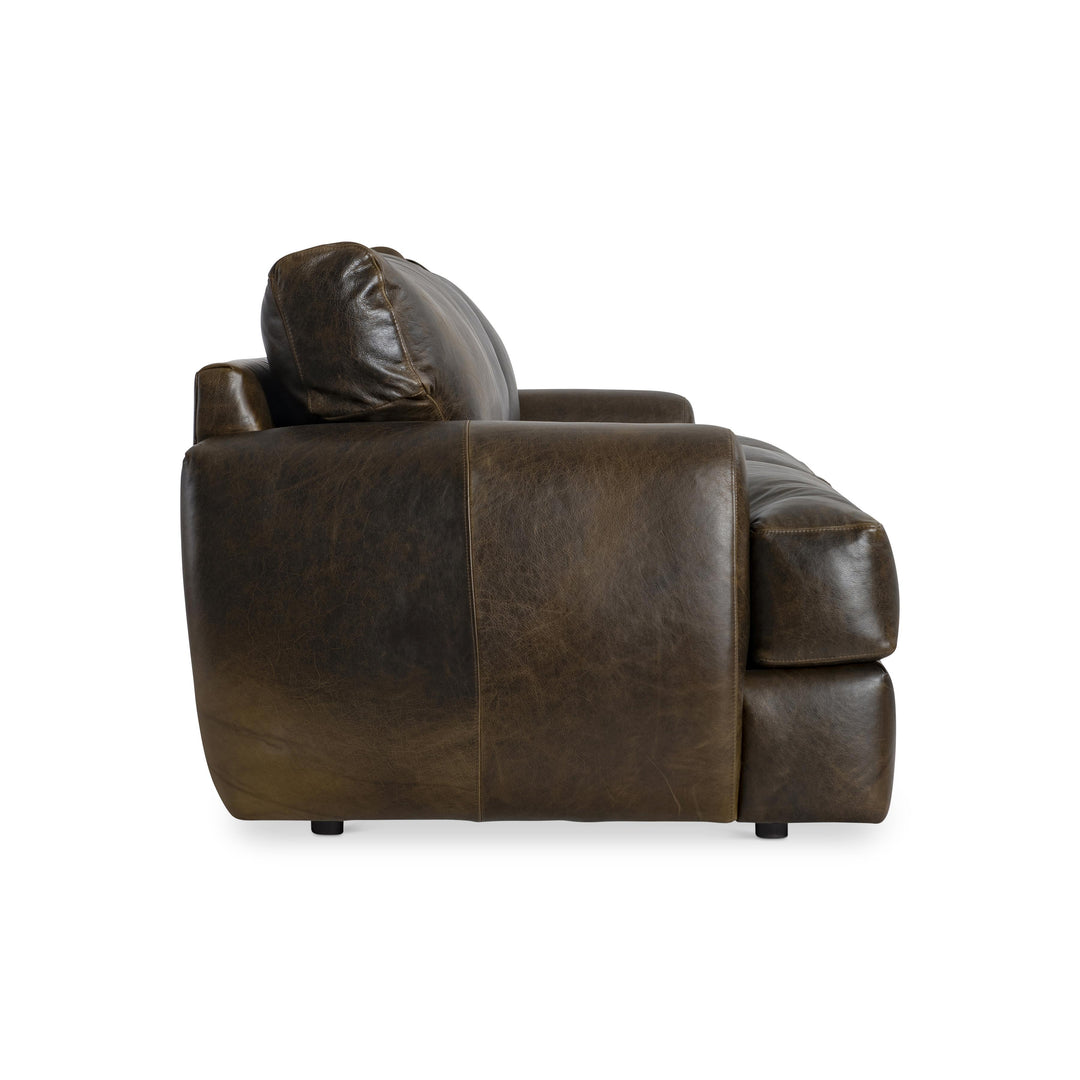 CAMERON LEATHER SOFA – Elegant Home